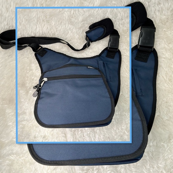 Everest | Bags | Everst Blue Over The Shoulder Crossbody Bag | Poshmark